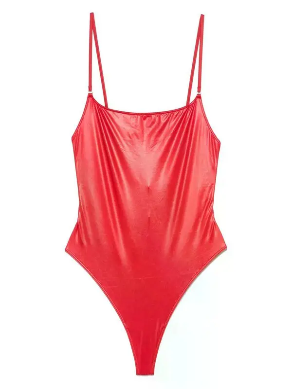 MAISON CLOSE Splash One-piece Swimsuit - Red