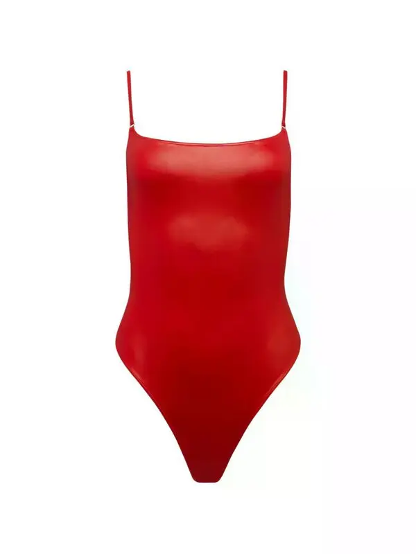 MAISON CLOSE Splash One-piece Swimsuit - Red