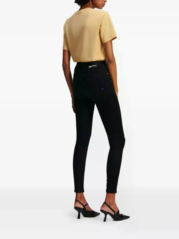 Karl Lagerfeld High-rise Skinny Jeans
