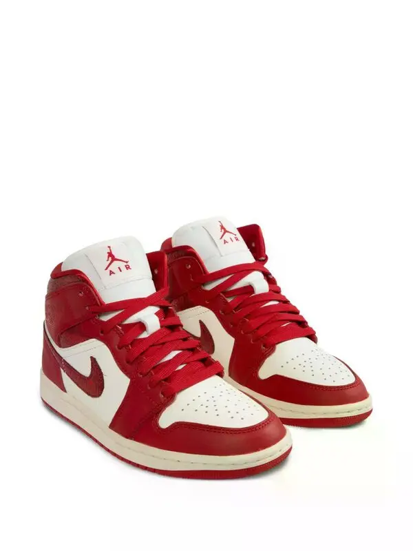 JORDAN Air 1 Mid Se Sneakers - Red