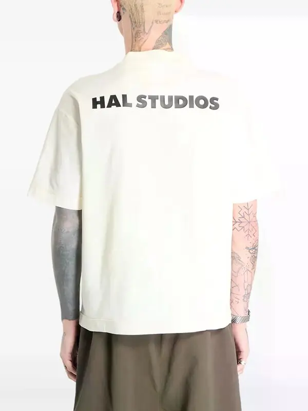 HAL STUDIOS® Logo-embroidered T-shirt