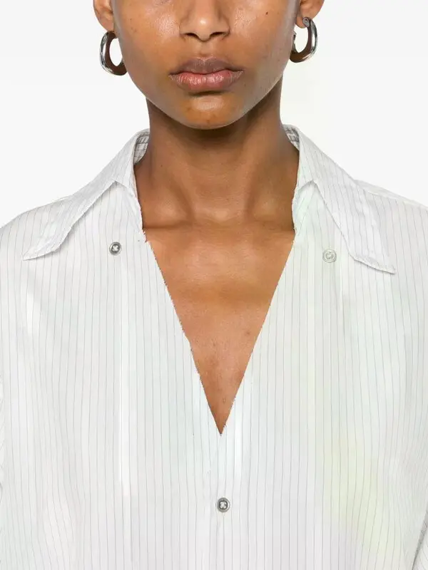 SONIA CARRASCO Cut-collar Shirt