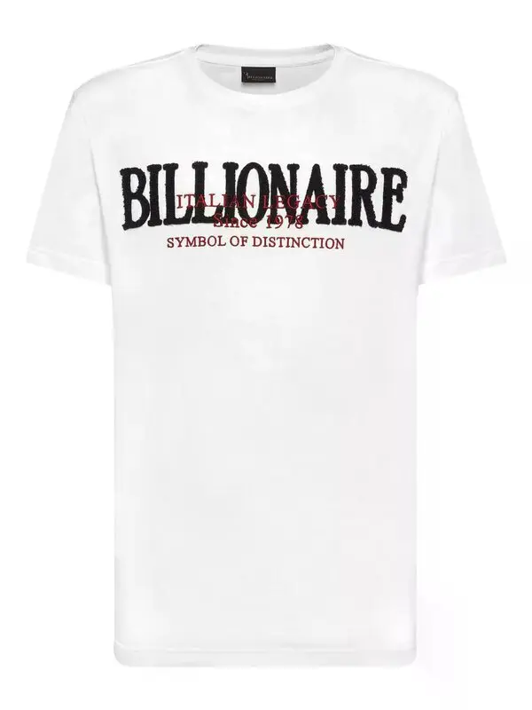 BILLIONAIRE Round-neck T-shirt - White