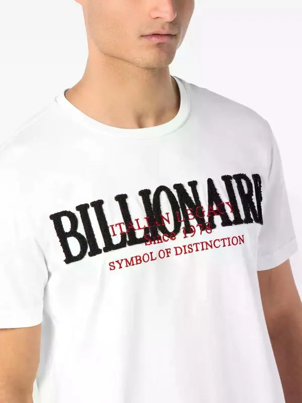 BILLIONAIRE Round-neck T-shirt - White