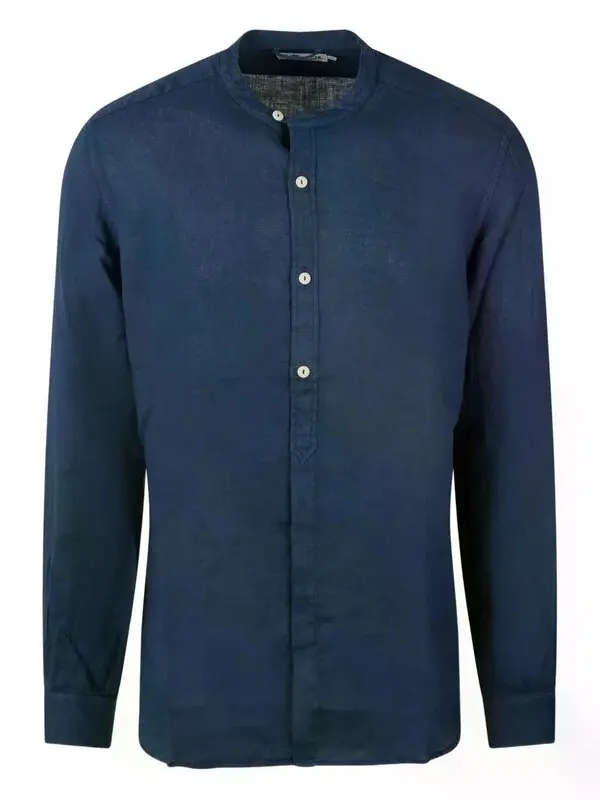 MC2 SAINT BARTH Linen Long-sleeve Shirt