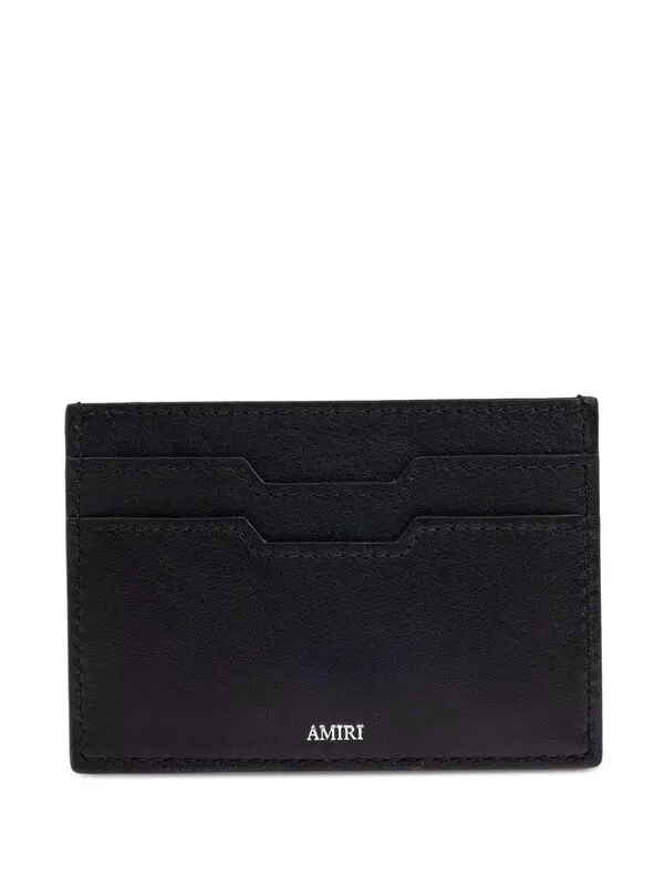 Amiri Logo-embellished Cardholder - Black
