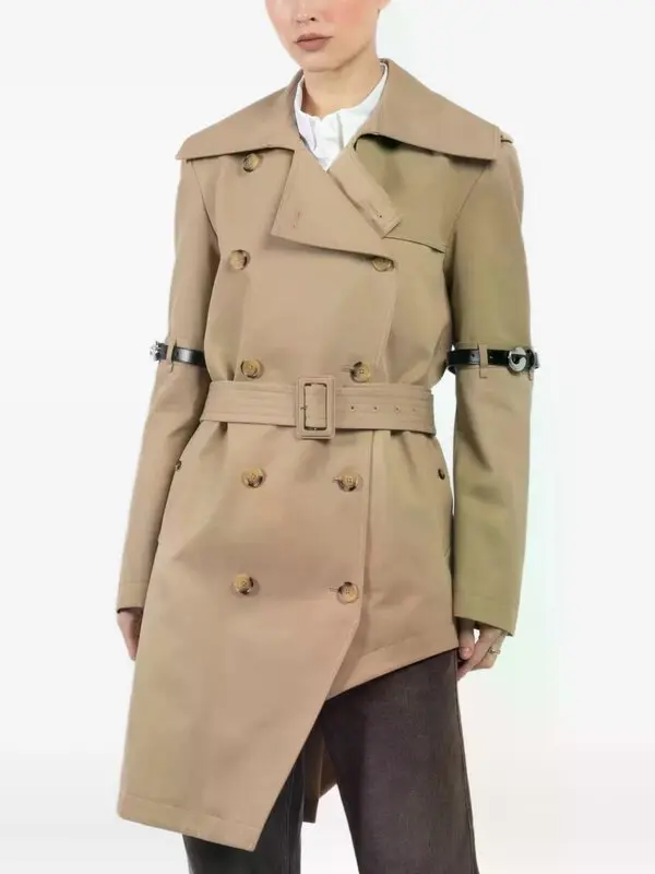 Coperni Asymmetric Double-breasted Trench Coat