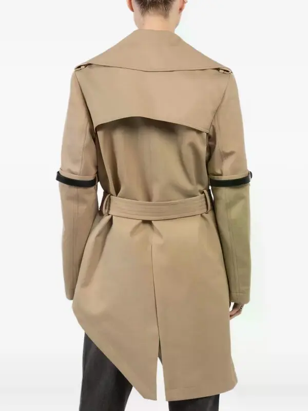 Coperni Asymmetric Double-breasted Trench Coat