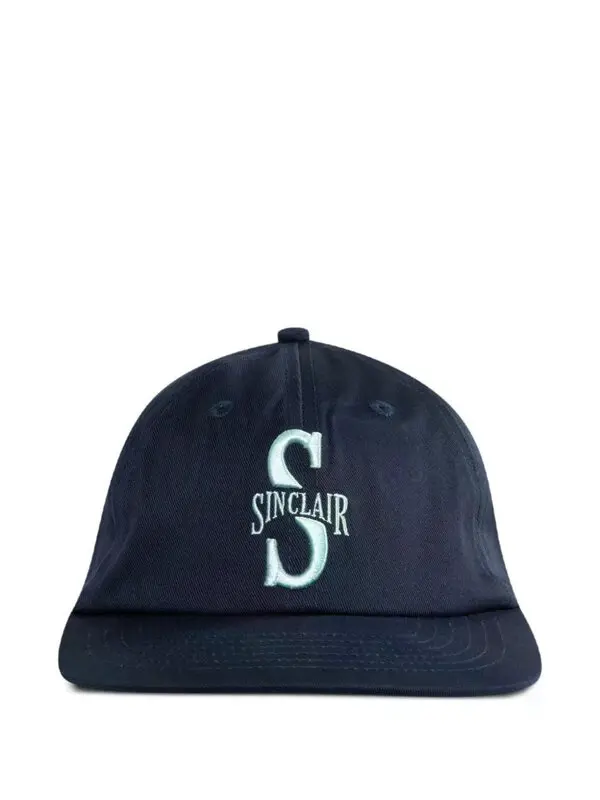 SINCLAIR Embroidered-logo Cap - Blue