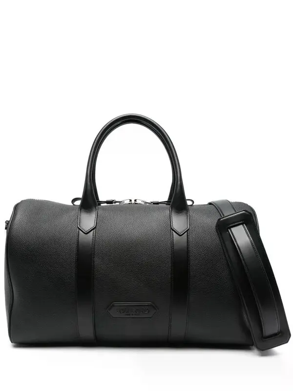 TOM FORD Leather Holdall - Black