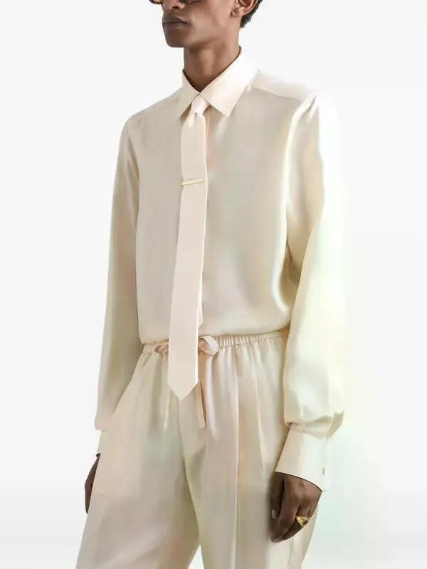 Dolce & Gabbana Silk Neck Tie - Neutrals