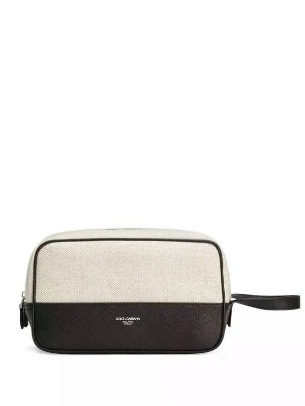 Dolce & Gabbana Canvas Clutch - Neutrals
