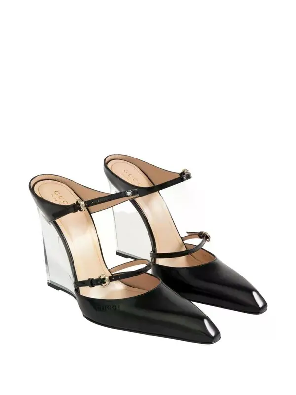 Gucci 110mm Wedge-heel Pumps