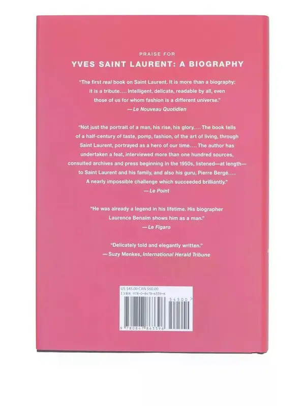 RIZZOLI Yves Saint Laurent: A Biography