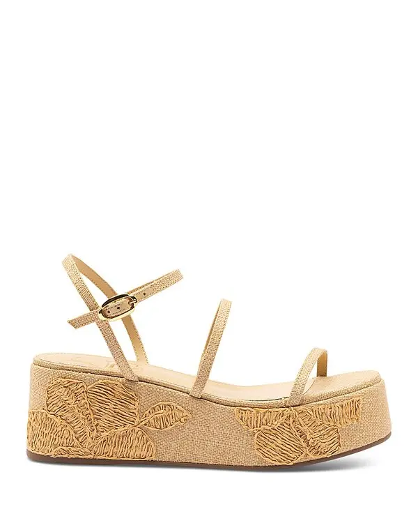 Larroude Gio Platform Sandals
