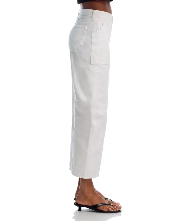 L'Agence Cody High-rise Rodeo Jeans - Blanc