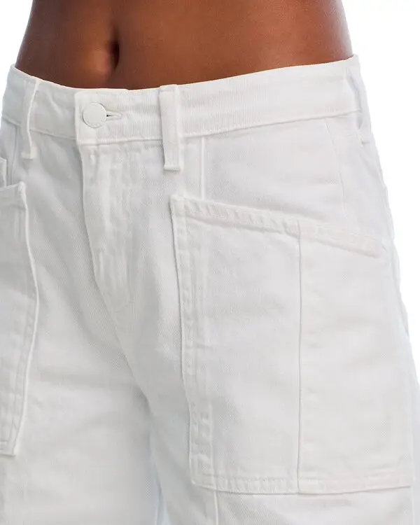 L'Agence Cody High-rise Rodeo Jeans - Blanc