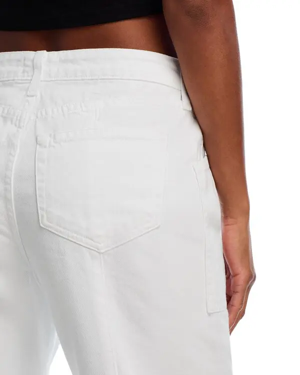 L'Agence Cody High-rise Rodeo Jeans - Blanc