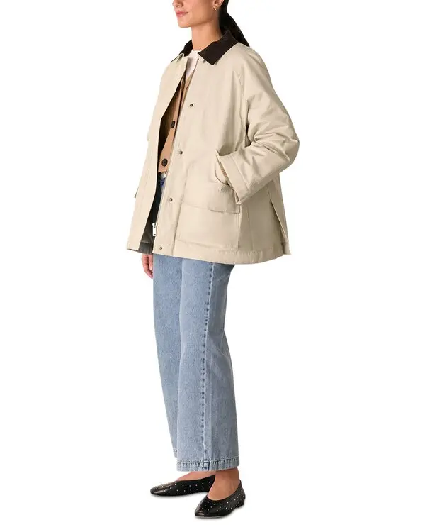 Whistles Fern Waxed Jacket - Neutral