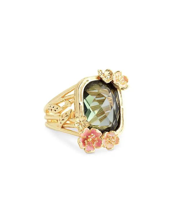 ANABEL ARAM Stone Wildflower Cocktail Ring - Multi/gold