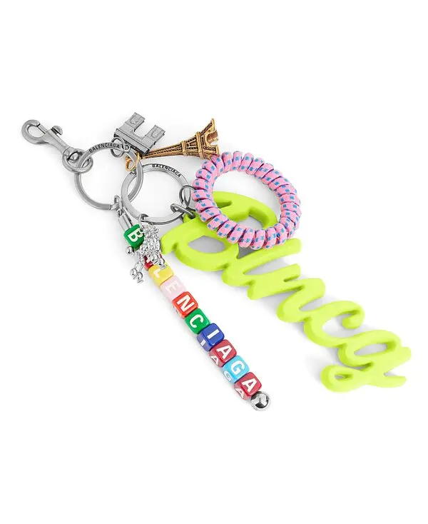 Balenciaga Blncg Charm/keychain - Multicolored