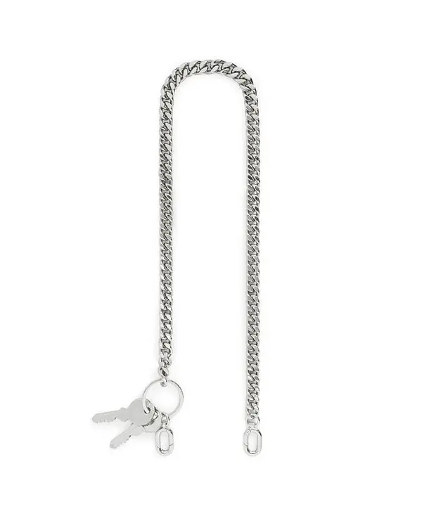 Balenciaga Hourglass Chain Strap - Silver