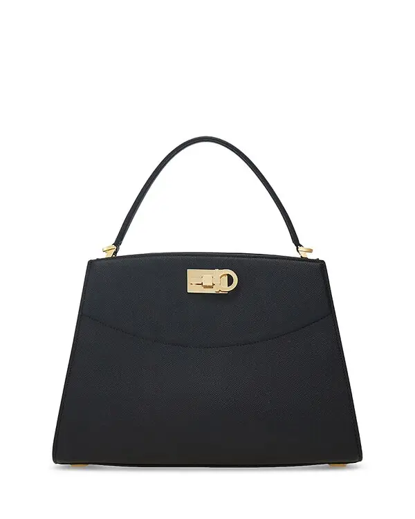 FERRAGAMO Studio Box Bag - Nero
