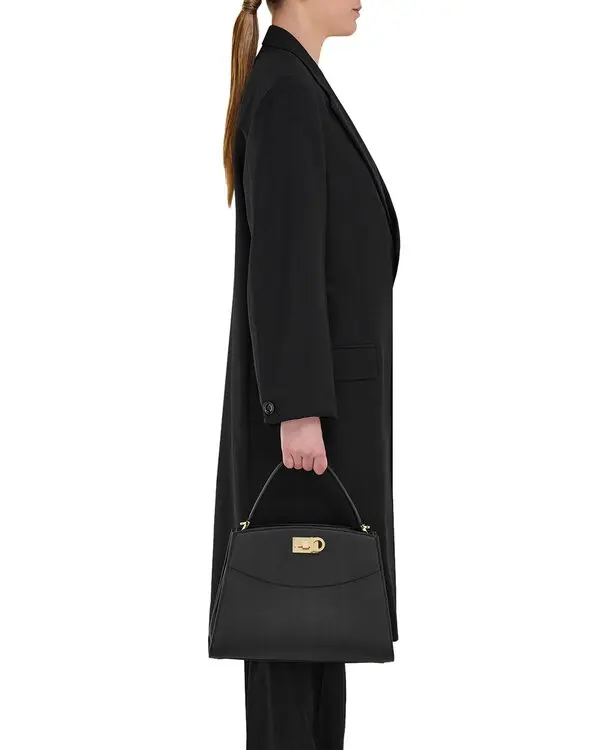 FERRAGAMO Studio Box Bag - Nero