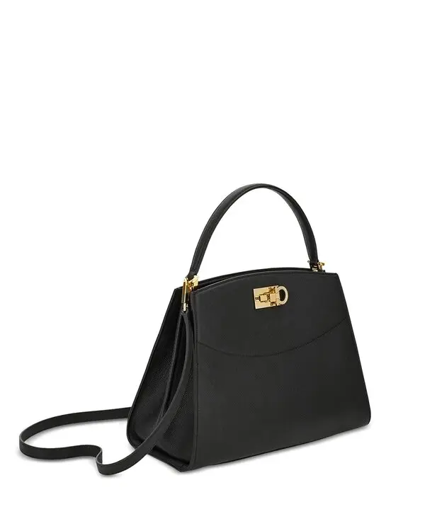 FERRAGAMO Studio Box Bag - Nero