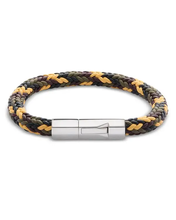 Bottega Veneta Woven Leather Bracelet - Golden Brn