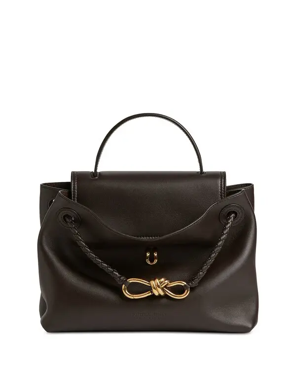 Bottega Veneta Small Ciao Ciao Leather Top Handle Bag - Beige