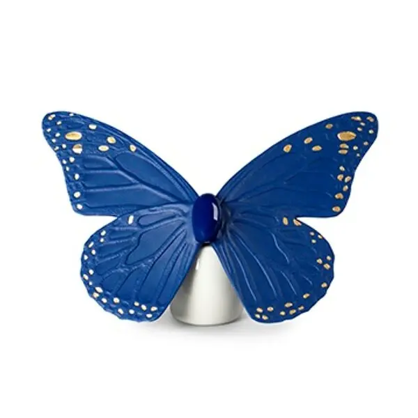 LLADRO Porcelain Butterfly Sculpture