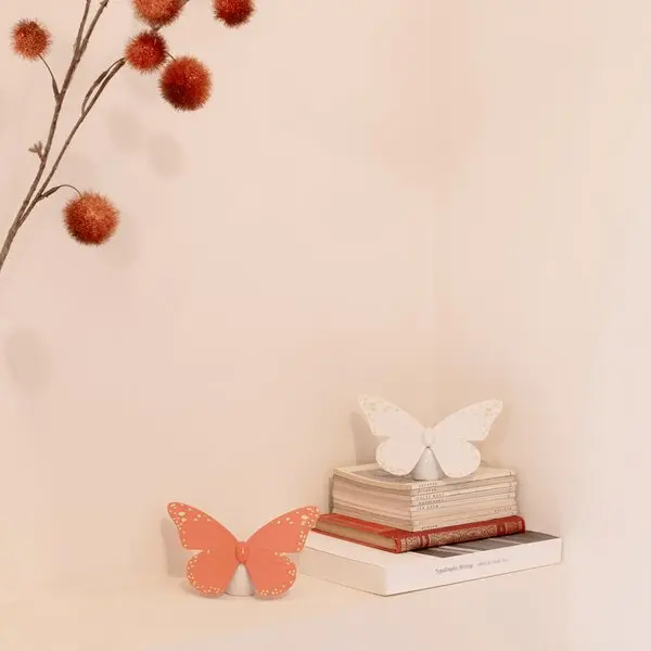 LLADRO Porcelain Butterfly Sculpture