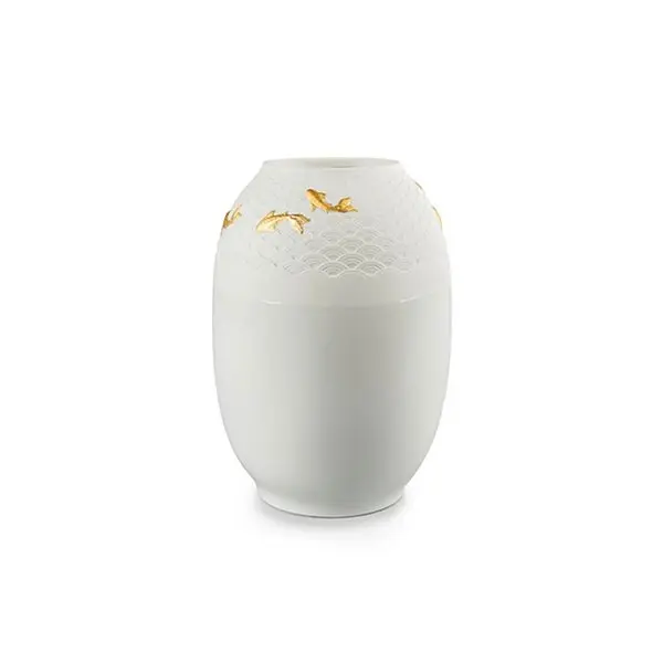 LLADRO Koi Vase - Multi