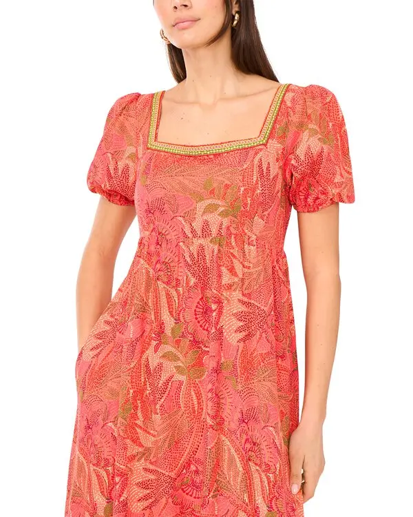 Vince Camuto Square Neck Maxi Dress