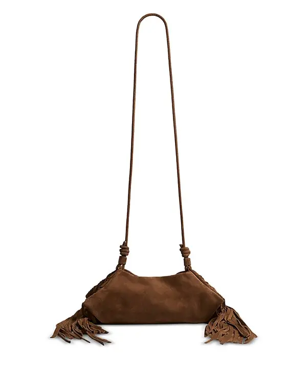 Altuzarra Origami Fringe Mini Bag - Chocolate
