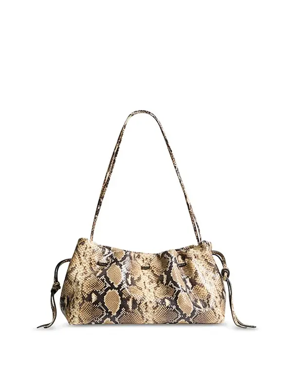 Altuzarra Embossed Drawstring Clutch