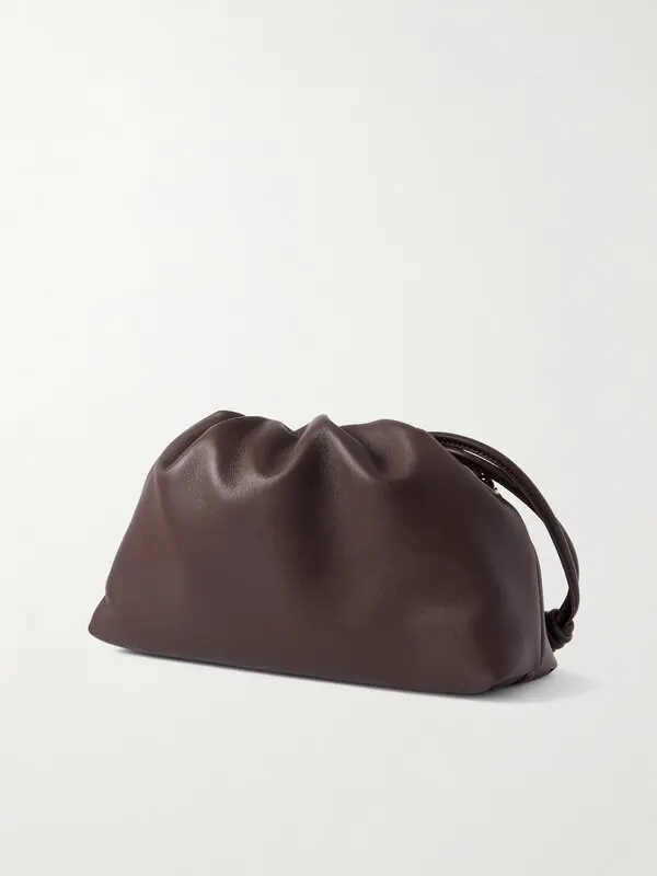 Loewe Flamenco Medium Clutch - Brown