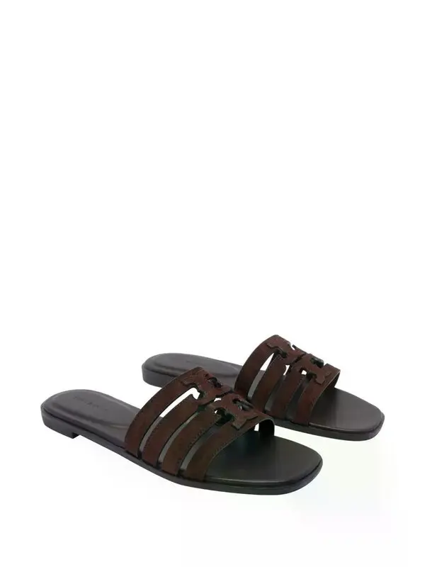 Tory Burch Suede Flat Sandals