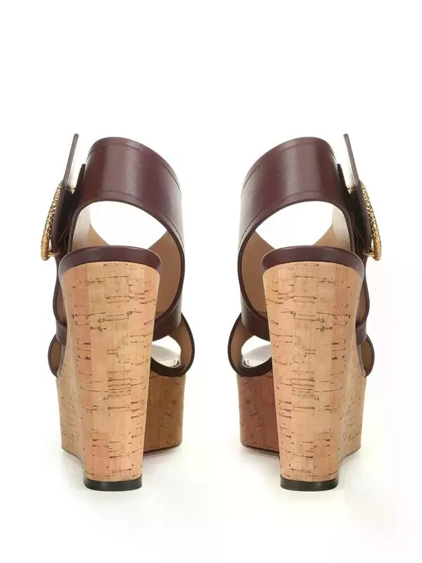 SERGIO ROSSI 75mm Sea Scale Sandals