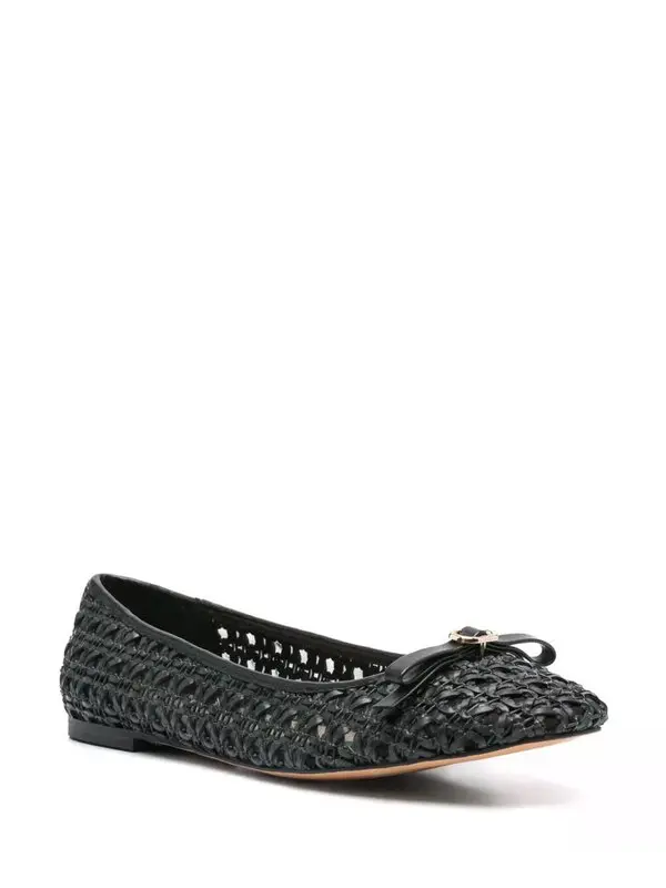 TWINSET Leather Ballet Flats
