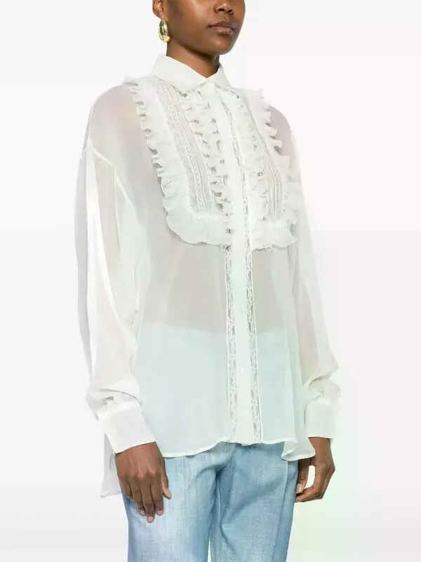 Ermanno Scervino Silk Shirt