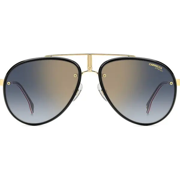 Carrera Eyewear Glory 58mm Pilot Sunglasses - Gold Red