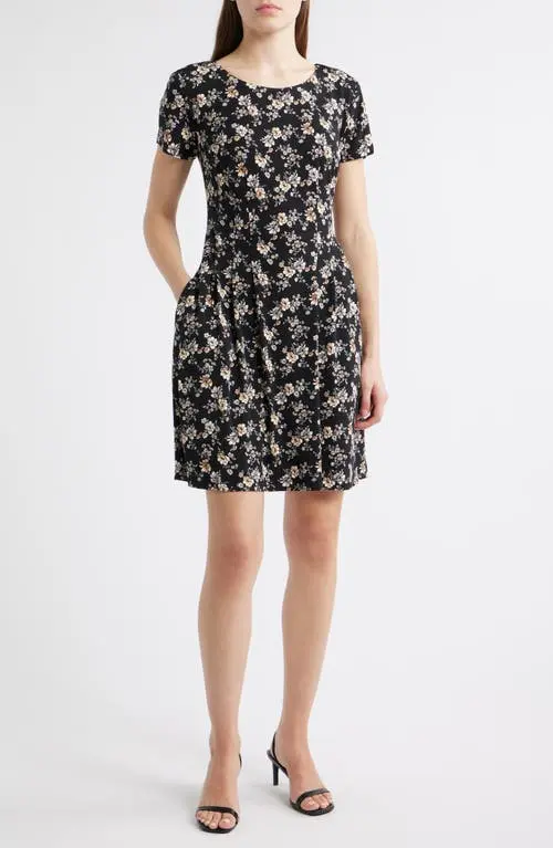 CONNECTED APPAREL Floral Print Dress