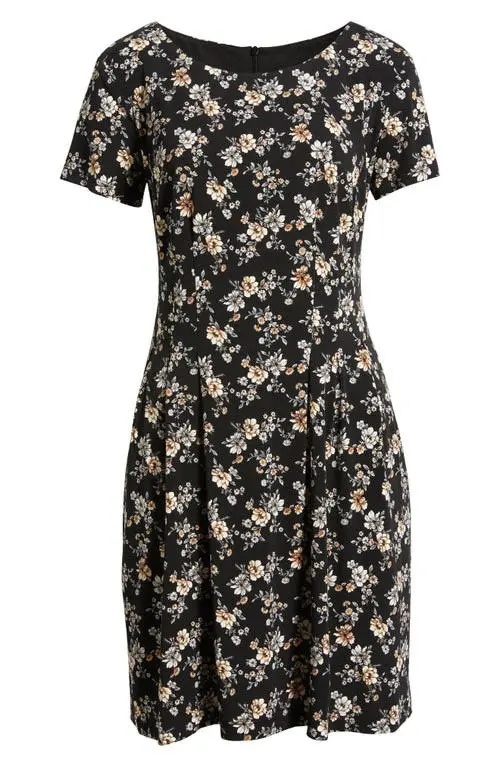 CONNECTED APPAREL Floral Print Dress