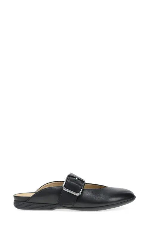 Dansko Lotus Mary Jane Mule - Black Nappa