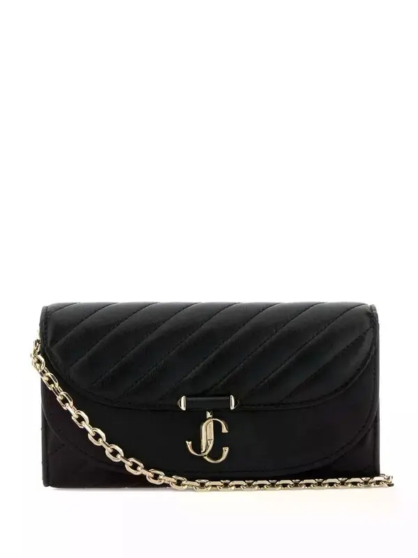 JIMMY CHOO Quilted Leather Crossbody Bag