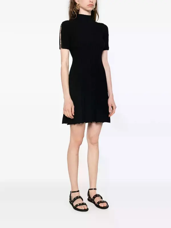 Maje Fine-knit Mini Dress