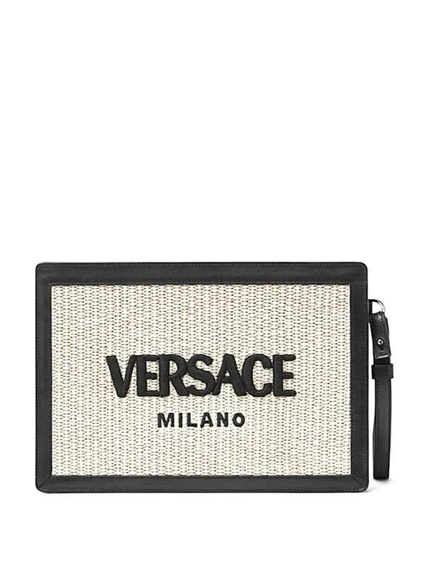 Versace Handheld Bag - Beige