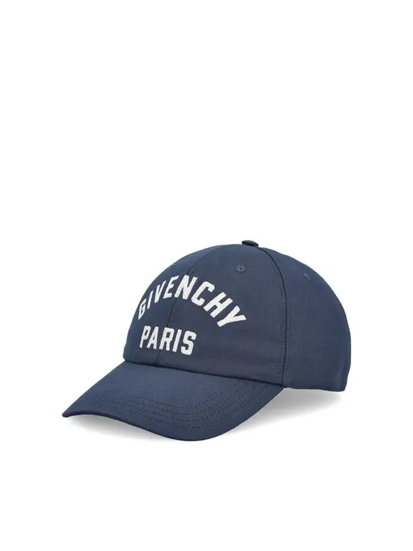 Givenchy Embroidered Beanie - Blue